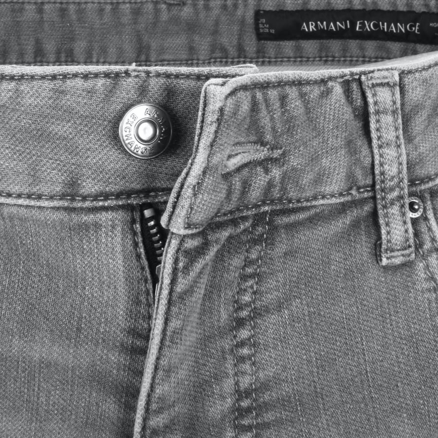 Armani Exchange J13 Slim Fit Jeans Grey | Mainline Menswear